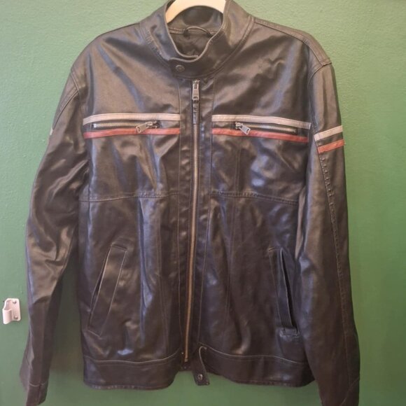 Arizona Jean Company | Jackets & Coats | Vintage Mens Arizona Pleather ...